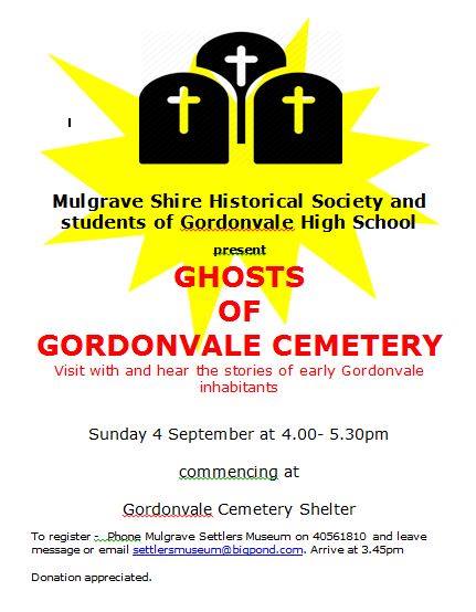 Cairns Events - Event Details - Ghosts of Gordonvale Cemetery