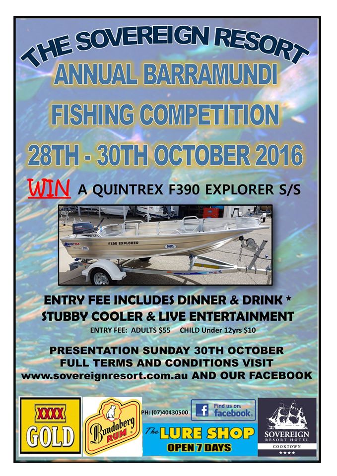 Cairns Events - Event Details - Barramundi Fishing Competition