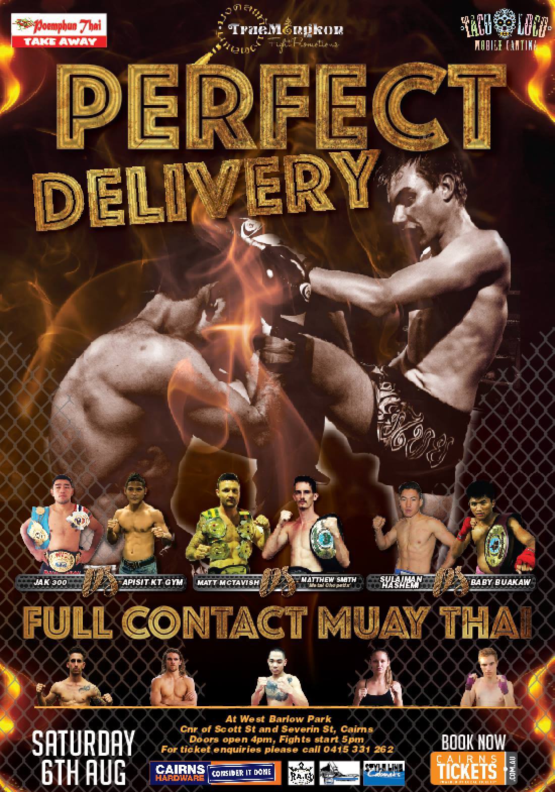 Cairns Events - Event Details - Perfect Delivery