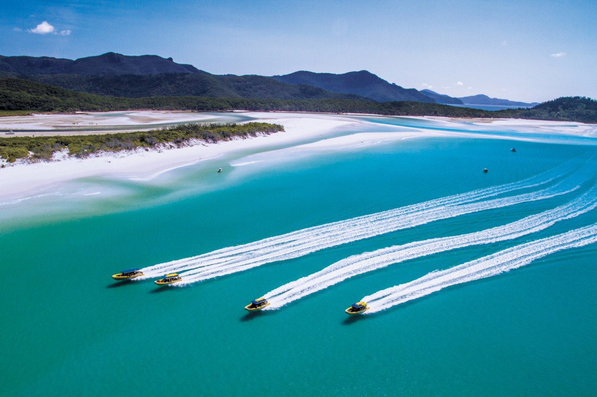 Ocean Rafting Tour to Whitehaven Beach