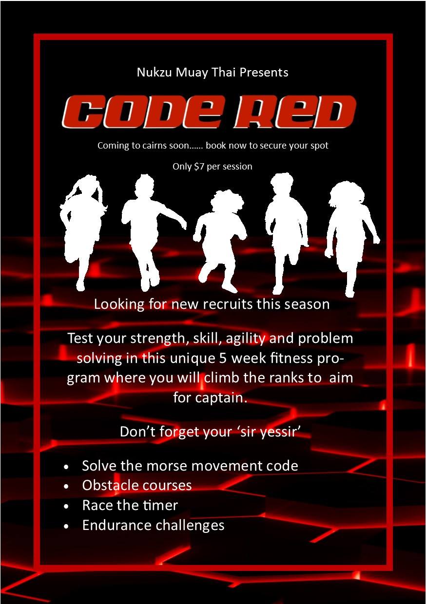 Cairns Events - Event Details - Code Red - Kids 5 week games and ...