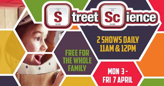 Cairns Events - Event Details - Street Science Shows!
